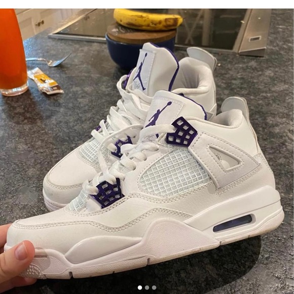 Jordan | Shoes | Jordan 4s Metallic Purple | Poshmark